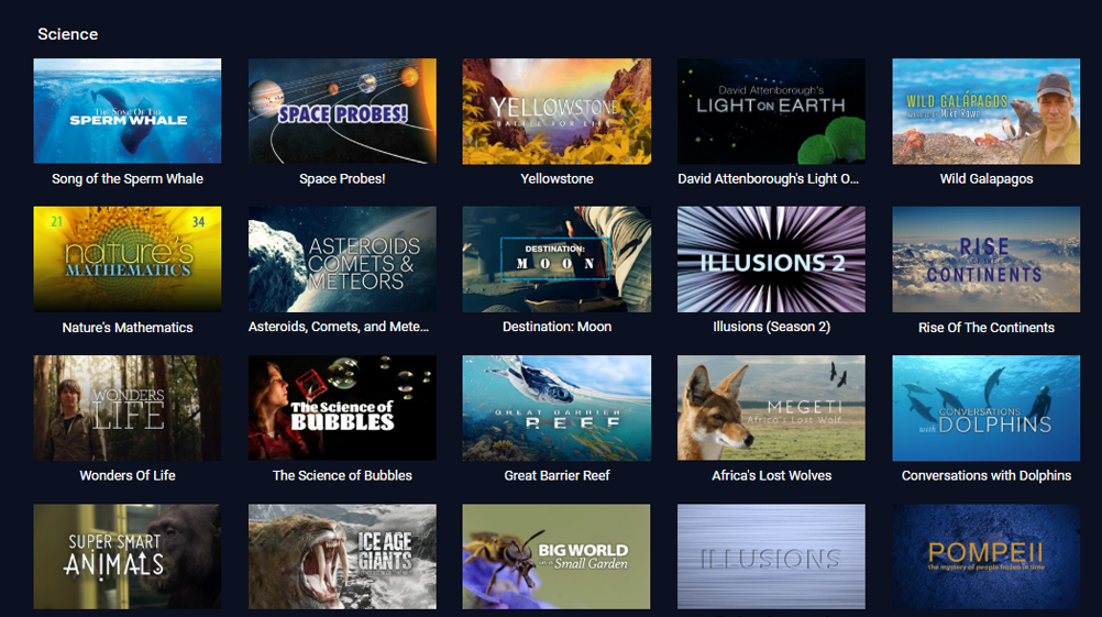 CuriosityStream App Price & Features | MyBundle